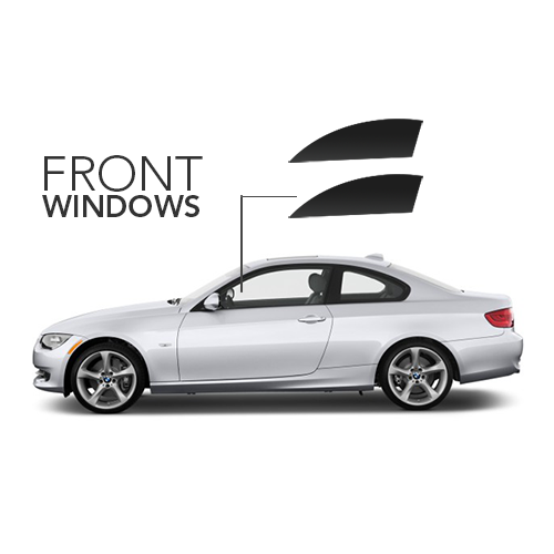 Front Doors Tint Kit - 2 Door Coupe